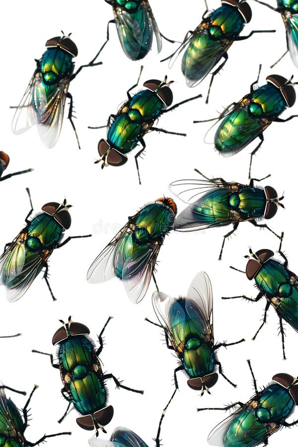 Fly Against a Transparent Background Stock Photo - Image of white, path ...