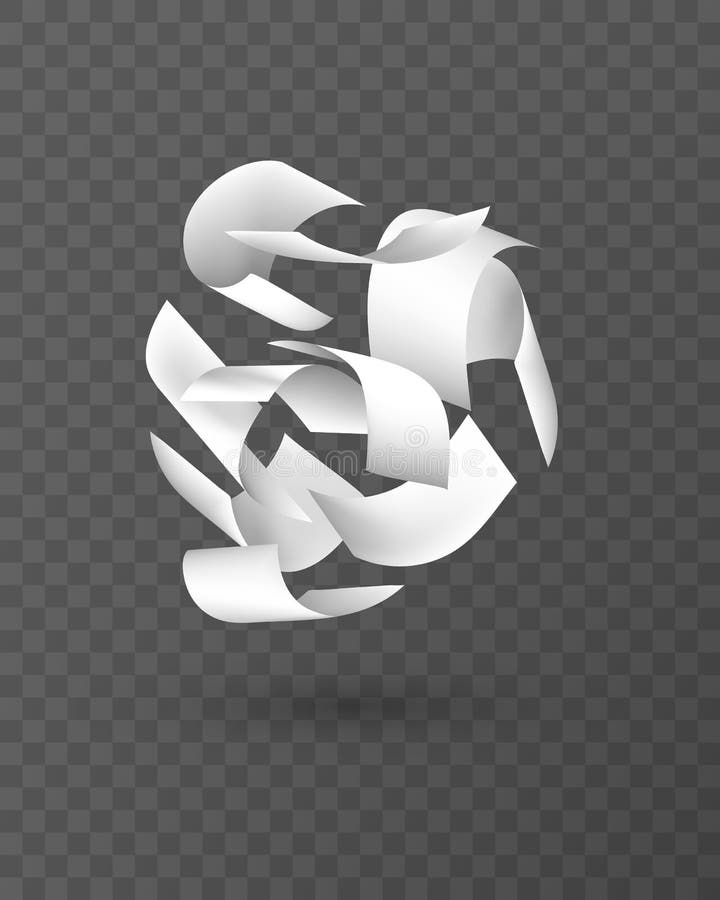 Blank Paper Sheets Falling Down Stock Illustrations – 114 Blank Paper ...