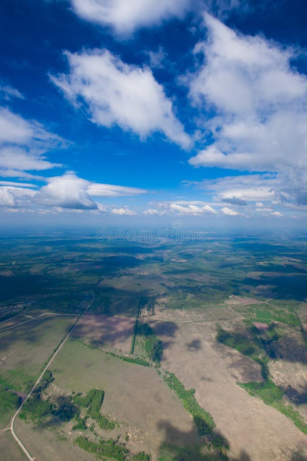 We Fly Parallel To the Road Stock Image - Image of road, countryside ...