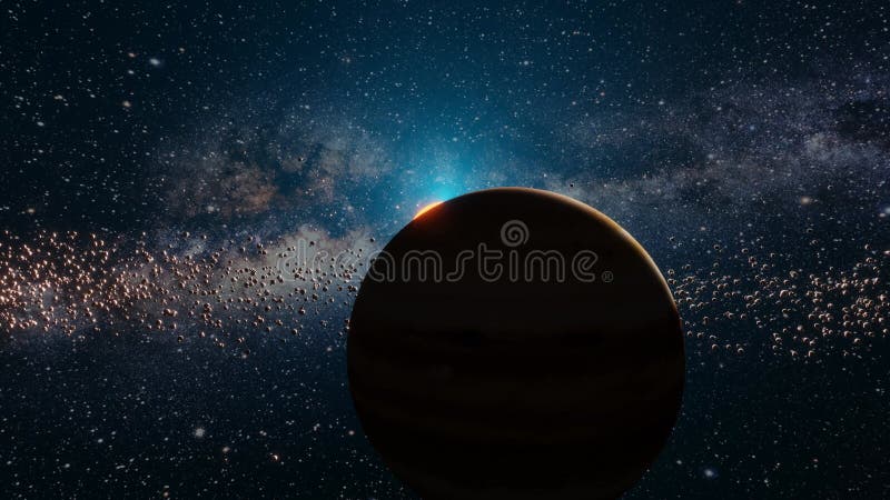 A Fly through the Solar System by the Eight Planets and the Asteroid ...