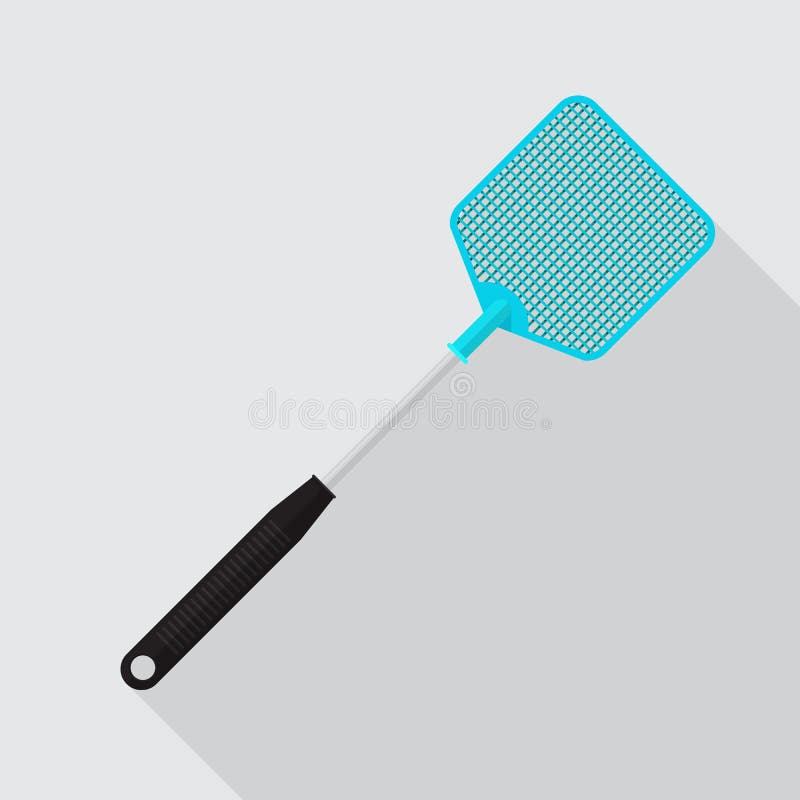 Fly swatter icon. stock illustration. Illustration of isolated - 157707574
