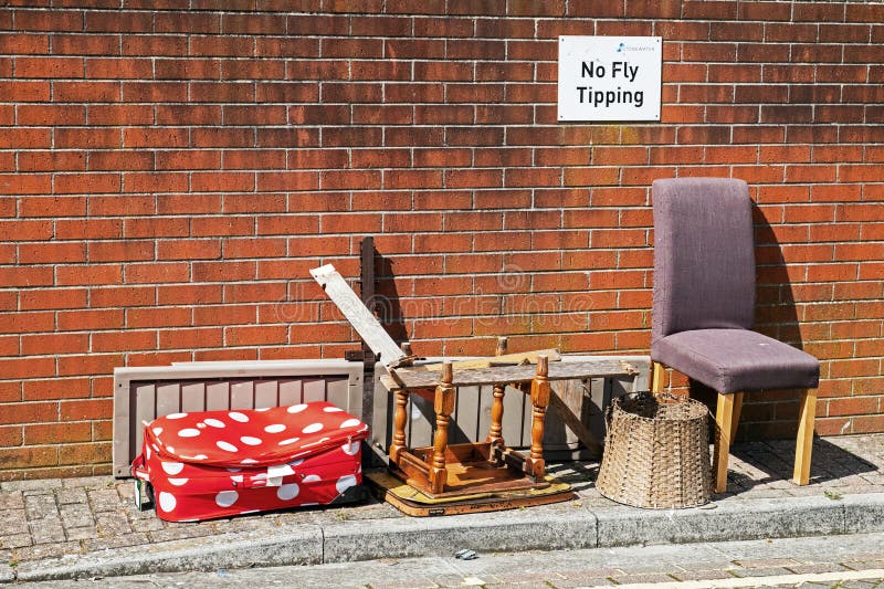 Fly Tipping editorial image. Image of environmental - 323319105
