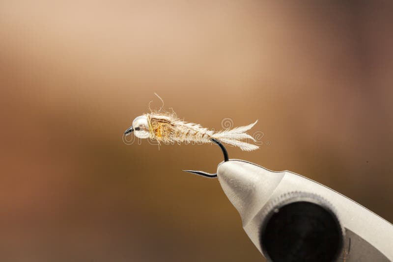 Fly tying hooks stock image. Image of flyfishing, lure - 144031433