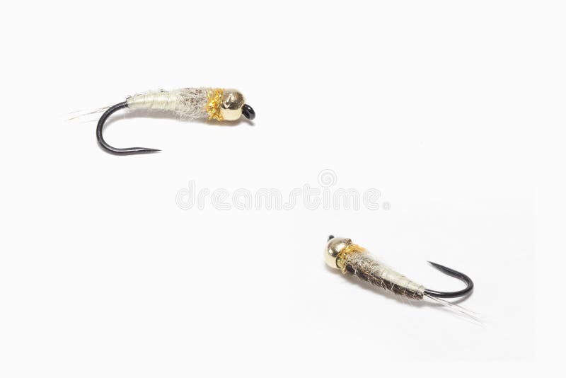 Fly tying hooks stock image. Image of flyfishing, catch - 144032359