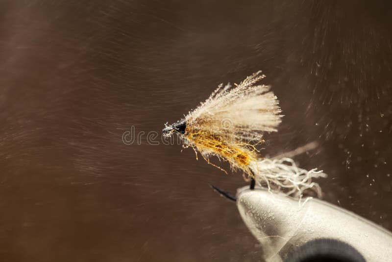 Fly tying hooks stock photo. Image of colorful, angling - 144860896