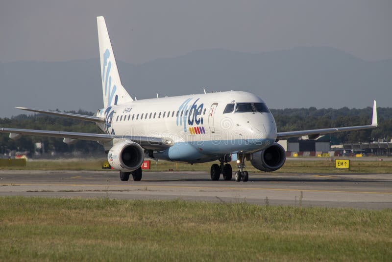 Flybe editorial stock image. Image of america, back - 183077494