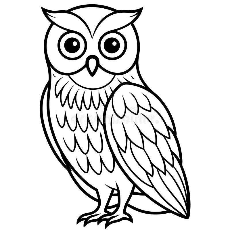 Flycatcher Bird Learns Icon Vector Stock Vector - Illustration of ...