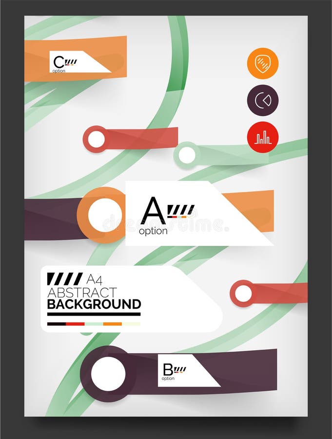 Flyer, Brochure Design Template Stock Vector - Illustration of ...