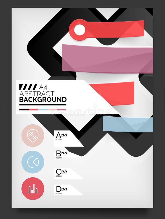 Flyer, Brochure Design Template Stock Vector - Illustration of logo ...