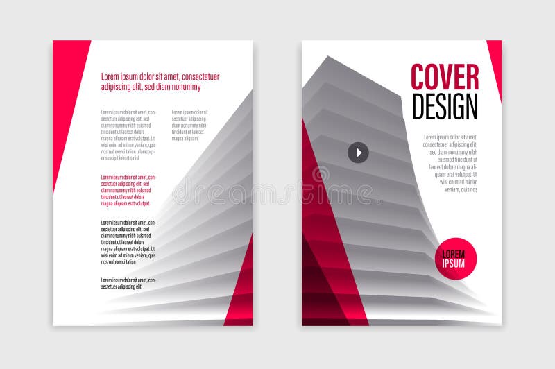 Flyer Business Trendy Corporate Style Vector Design with Front and Back ...