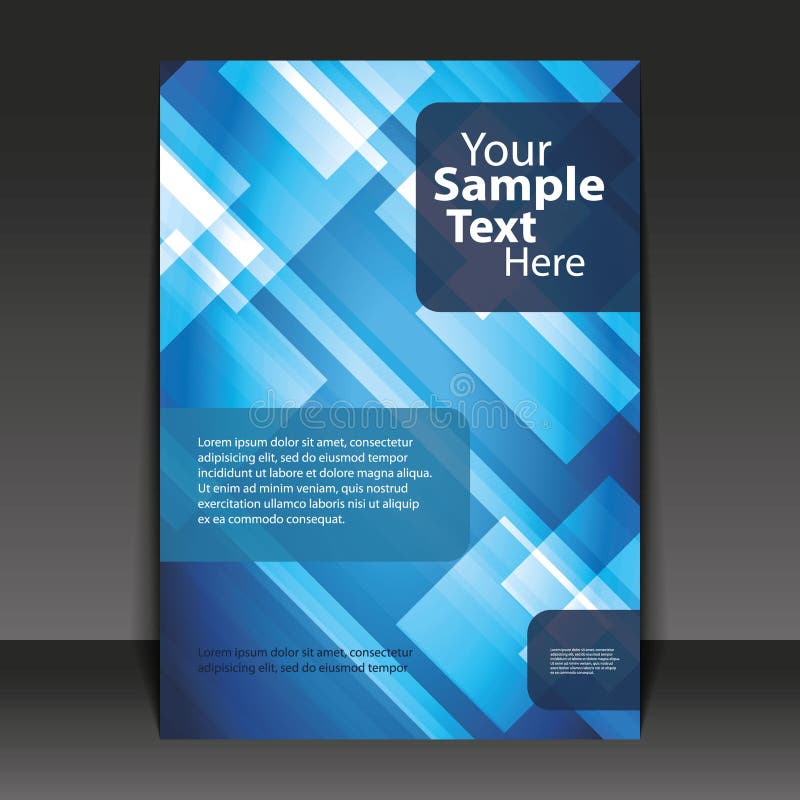 Eco Flyer or Cover Design stock vector. Illustration of banner - 22977130