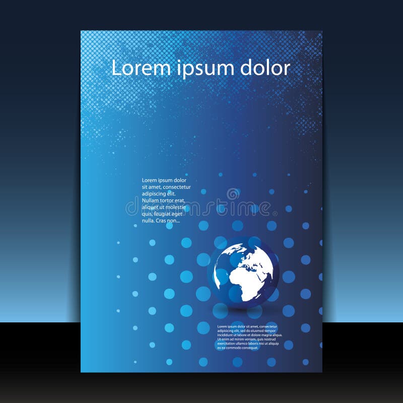 Eco Flyer or Cover Design stock vector. Illustration of banner - 22977130