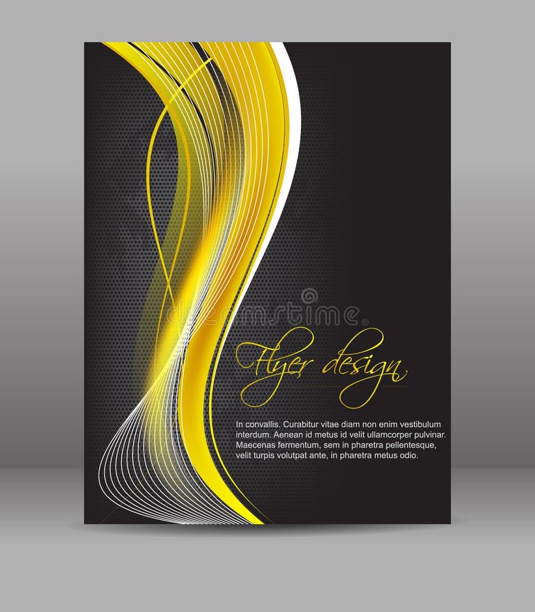 Flyer Background Yellow Stock Illustrations – 145,563 Flyer Background ...
