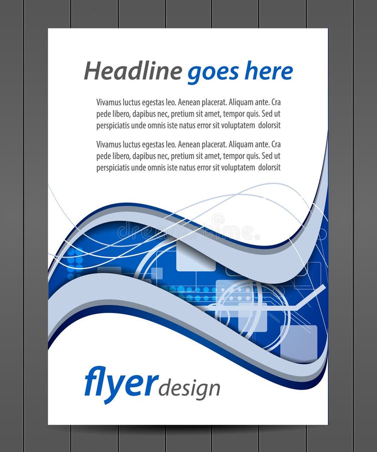 Set of Business Flyer Template, Corporate Banner or Cover Design Stock ...