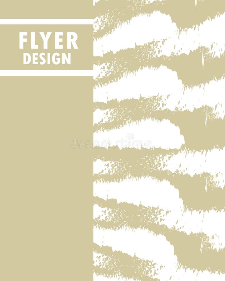 Flyer design abstract stock vector. Illustration of funky - 216801320