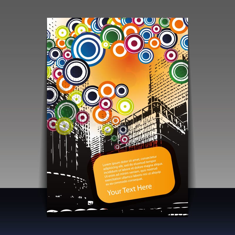 Flyer or Cover Design - Party Time Stock Vector - Illustration of eps10 ...