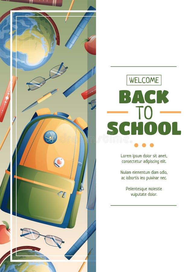 School Library Flyer Stock Illustrations – 930 School Library Flyer ...