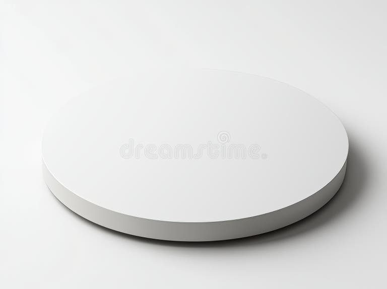 Flyer Disc Blank with Case for Branding. Illustration Rendered in 3D ...