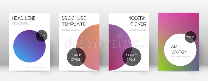 Flyer Layout. Trendy Terrific Template for Brochur Stock Illustration ... Flyer Layout. Trendy Terrific Template for Brochur Stock Illustration ...