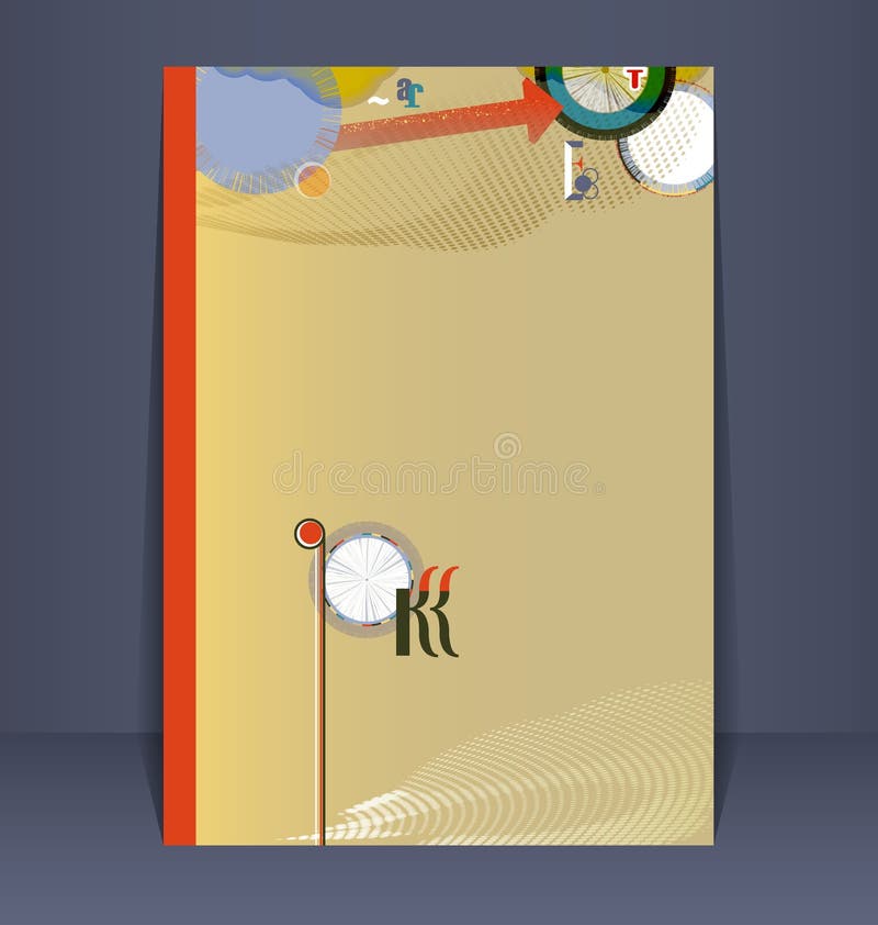 Flyer, Leaflet, Booklet Design Template Stock Vector - Illustration of ...