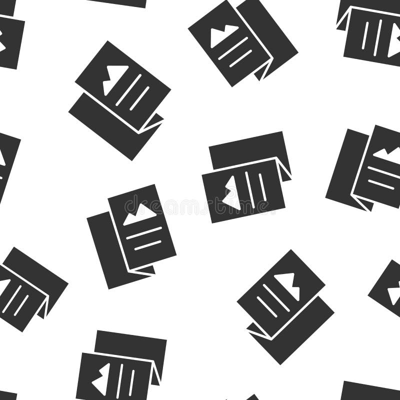 Illustration Set of Map Booklet with Way Point Stock Vector ...