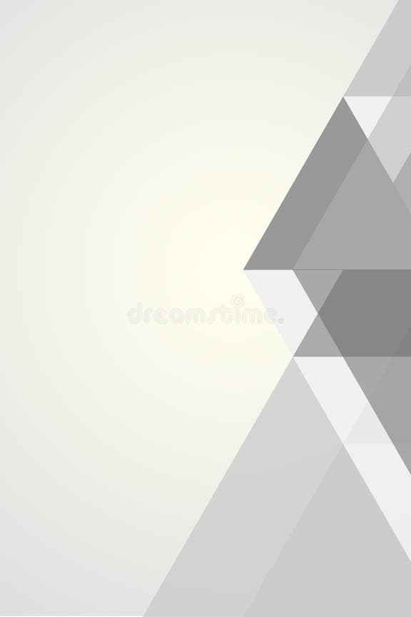 Flyer Template with Abstract Modern Transparency Background Stock ...