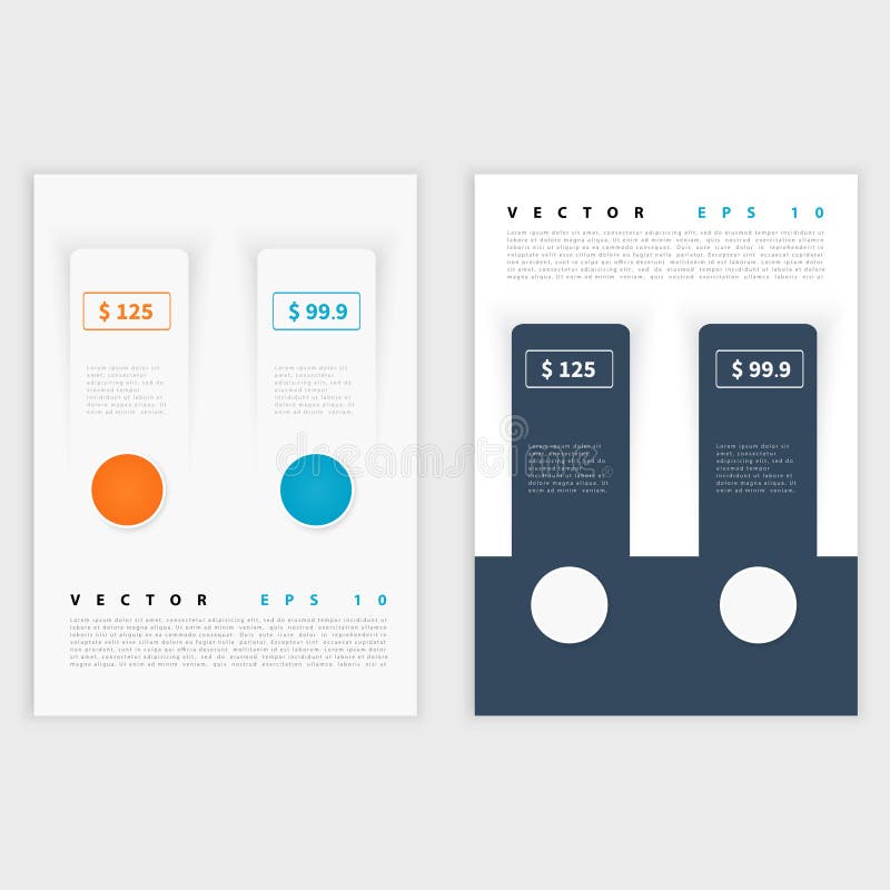 Brochure Design Template Front Back Modern Stock Illustrations – 56,370 ...