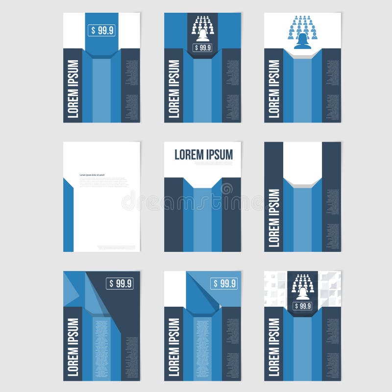 Business Front Back Flyer Template Stock Illustrations – 84,826 ...