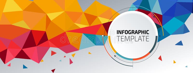 Flyer Template Header Design. Banner Stock Vector - Illustration of ...