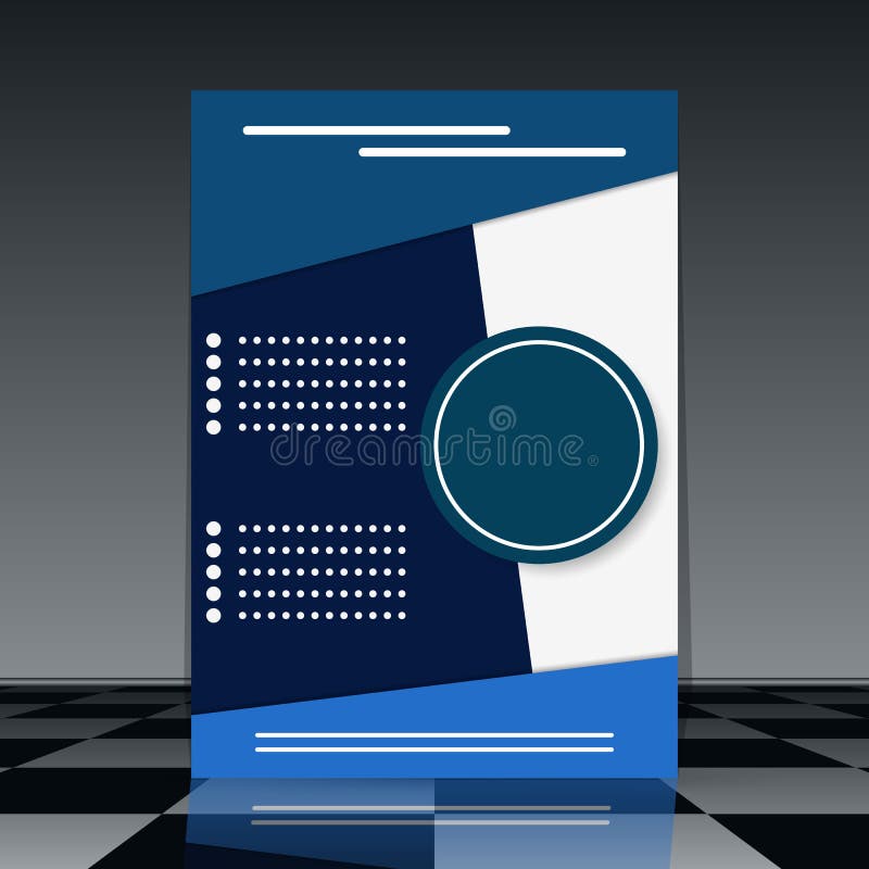 Flyer vector template stock vector. Illustration of marketing - 44770383