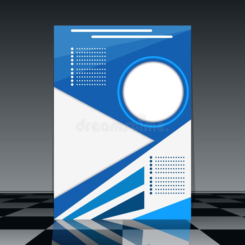 Flyer vector template stock vector. Illustration of layout - 44981338