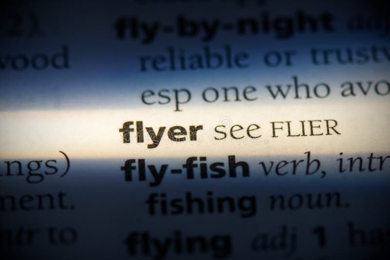 Flyer stock image. Image of language, minimal, highlight - 161577709