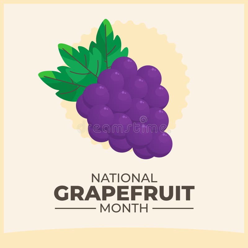 Flyers Honoring National Grapefruit Month or Promoting Associated ...