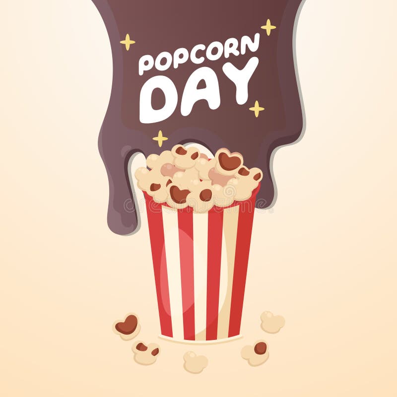 Flyers Honoring Popcorn Day or Promoting Associated Events Can Utilize ...