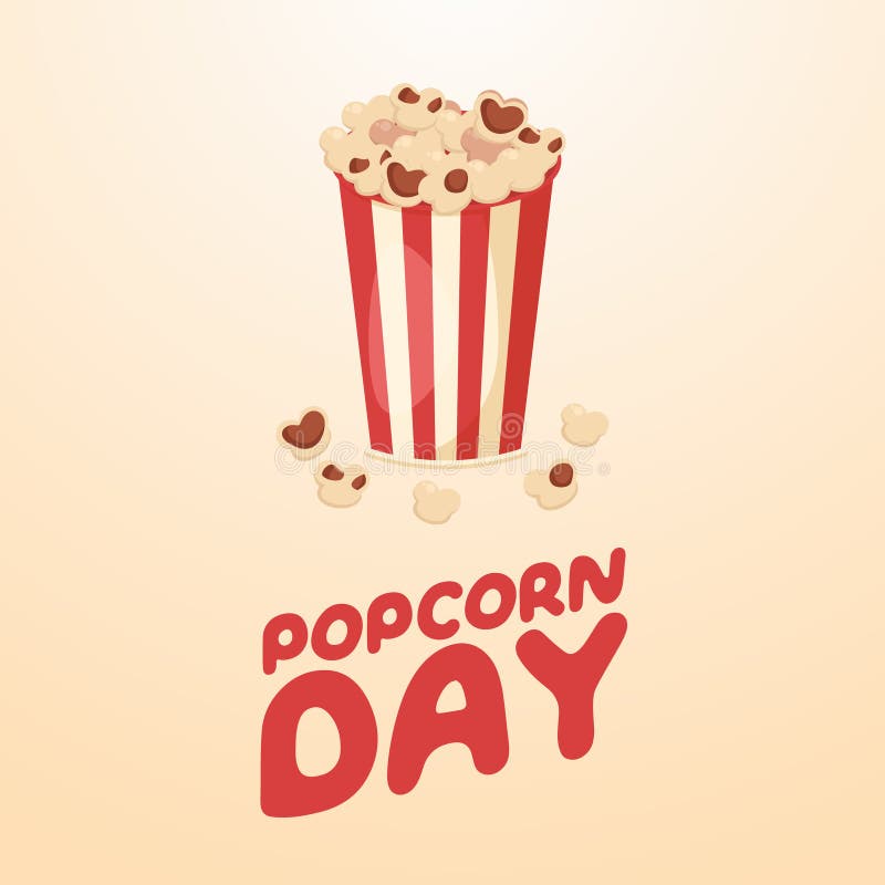 Flyers Honoring Popcorn Day or Promoting Associated Events Can Utilize ...