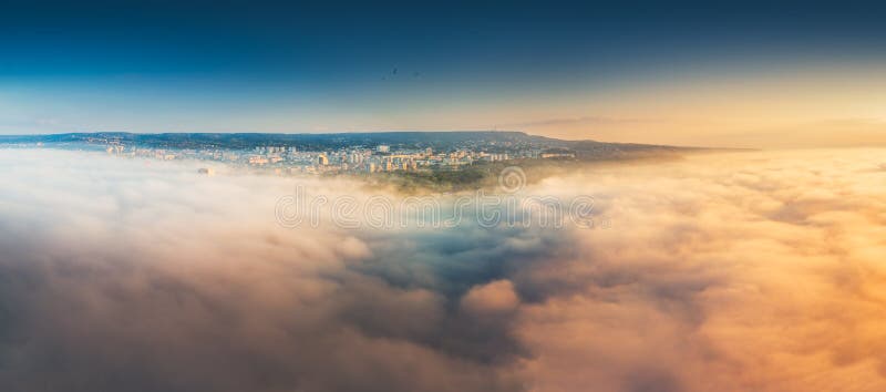 Flying above the clouds stock photo. Image of white, country - 78585038
