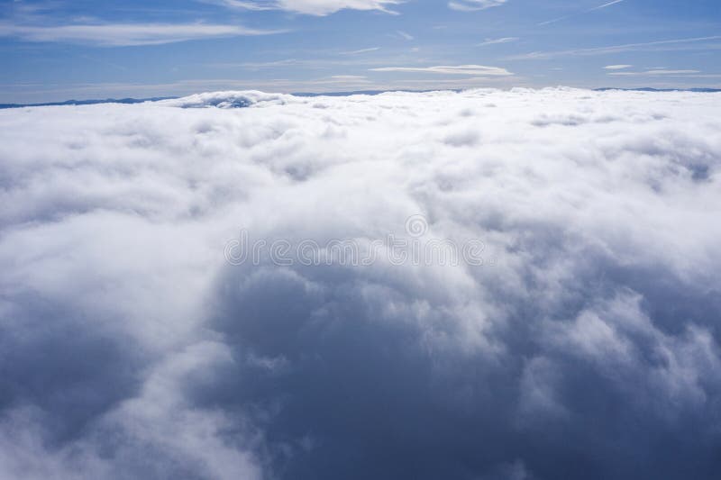 Flying Above a Valley and Deciduous Forest by Drone Stock Image - Image ...