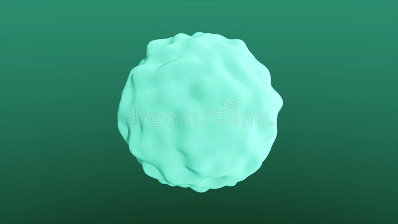 Flying Abstract Molecules in the Air.looped Stock Video - Video of ...