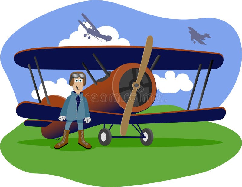 Ace Pilot Stock Illustrations – 109 Ace Pilot Stock Illustrations ...
