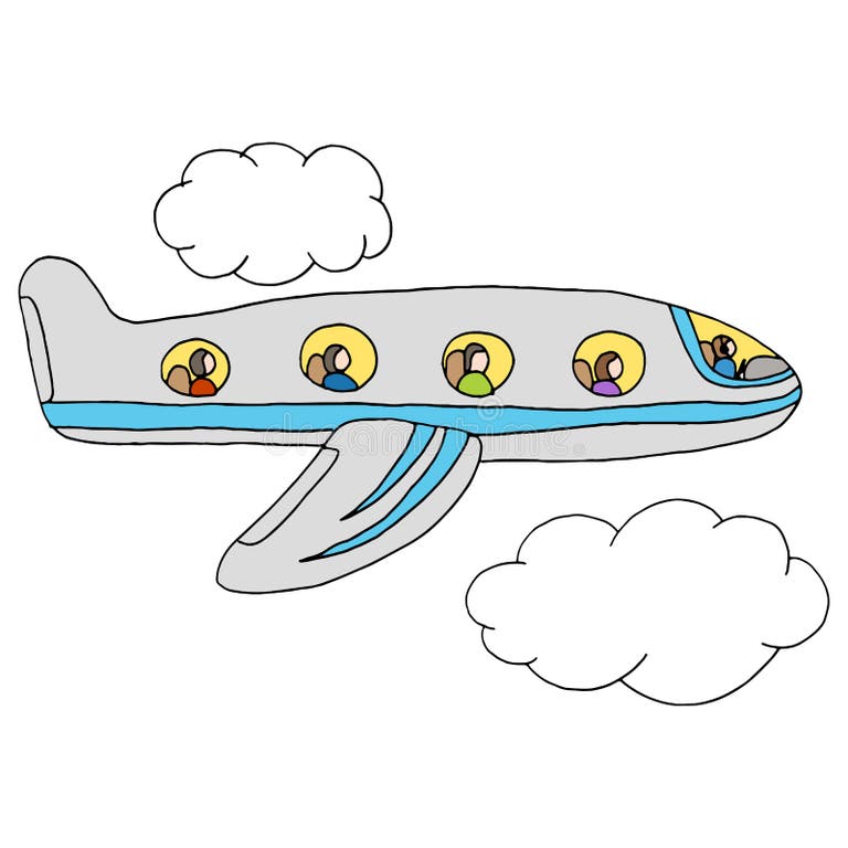 Airplane Profile Clipart Stock Illustrations – 61 Airplane Profile ...