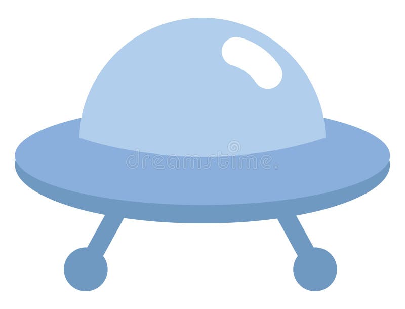 Flying alien ship, icon stock vector. Illustration of spaceship - 259785871