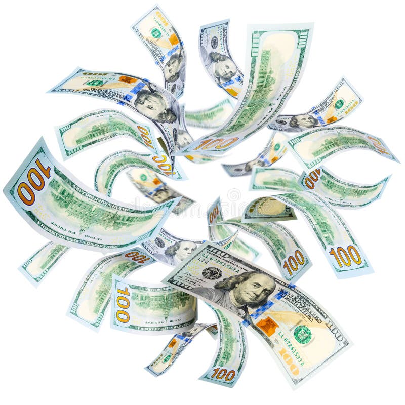 Money flying stock image. Image of line, isolated, finance - 4137821