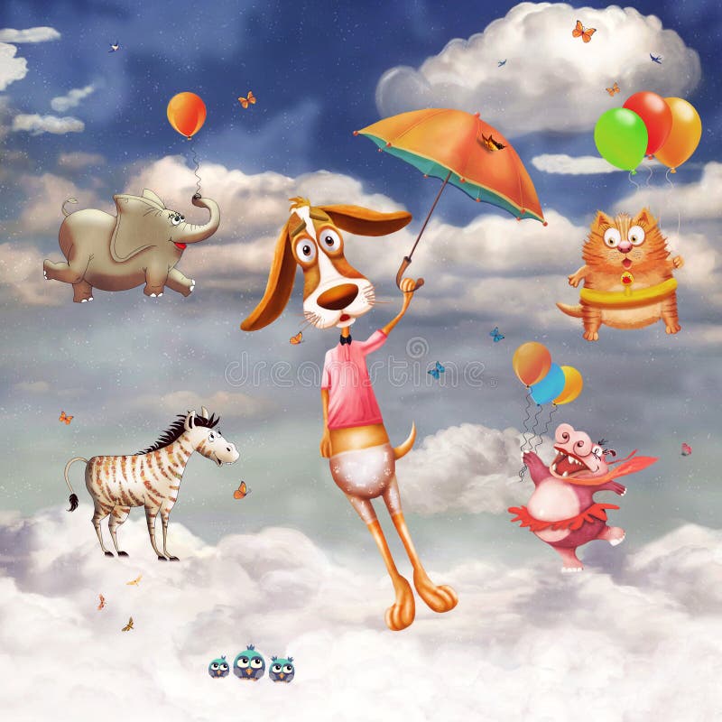 Animals Flight Stock Illustrations – 14,926 Animals Flight Stock ...