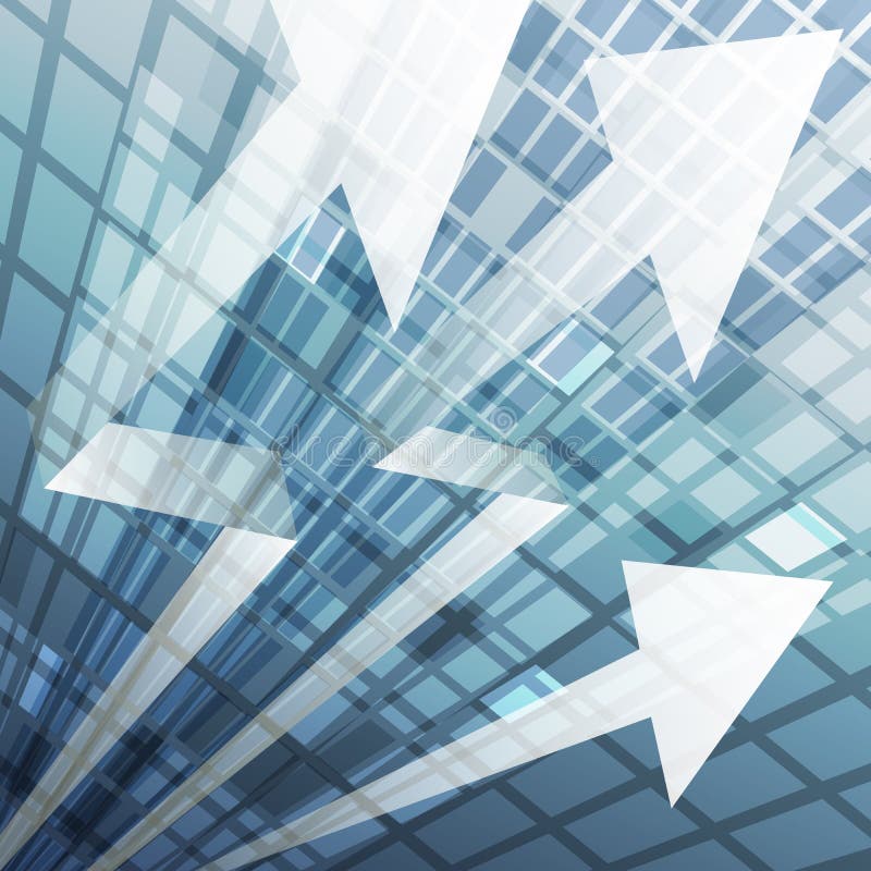 Flying arrows stock vector. Illustration of sparse, arrow - 37359912