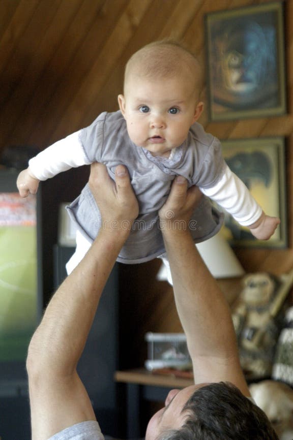 Flying Baby stock photo. Image of home, play, hands, flying - 13296330