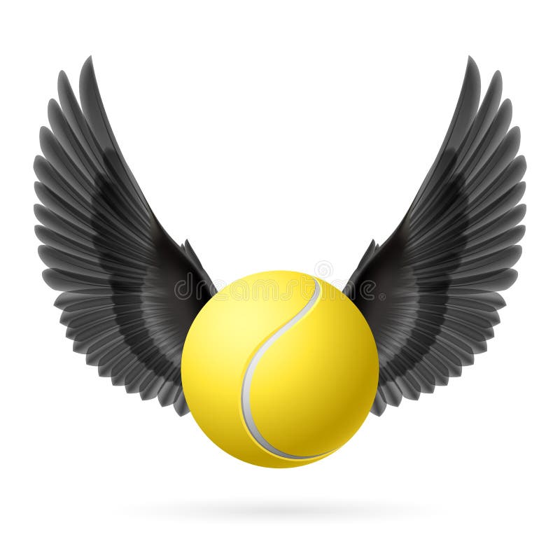 Flying ball stock vector. Illustration of entertainment - 41854741