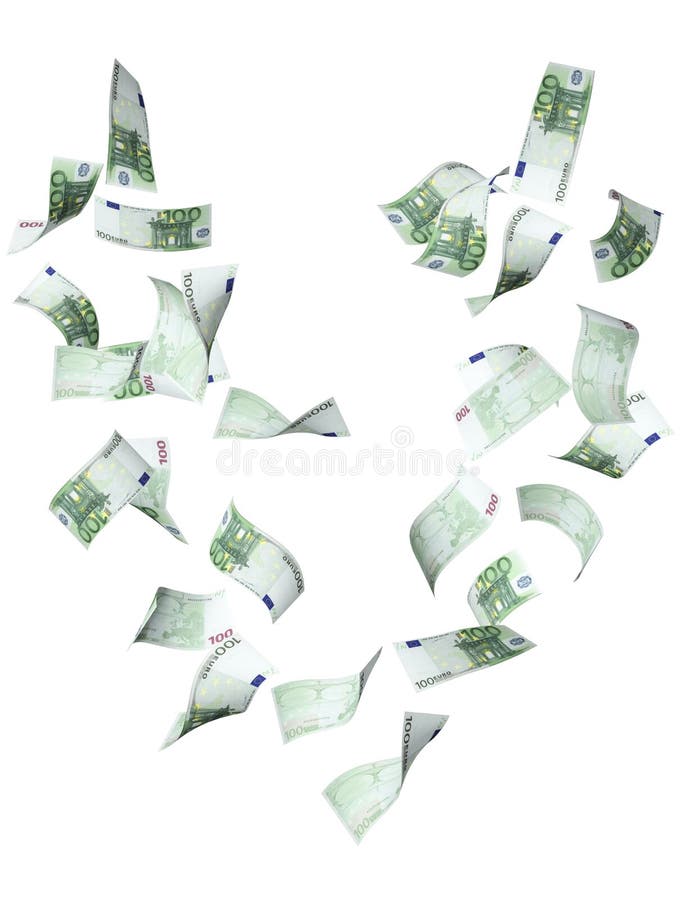 Euro Banknotes Rain Stock Illustrations – 141 Euro Banknotes Rain Stock ...