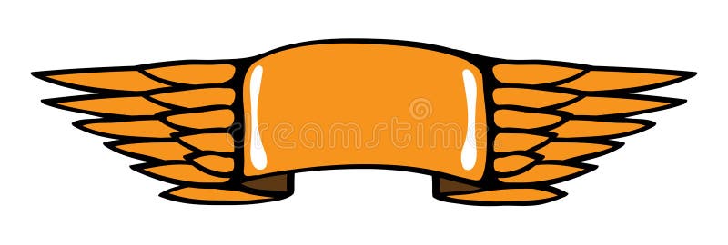 Flying Banner stock vector. Illustration of board, drawing - 2075565