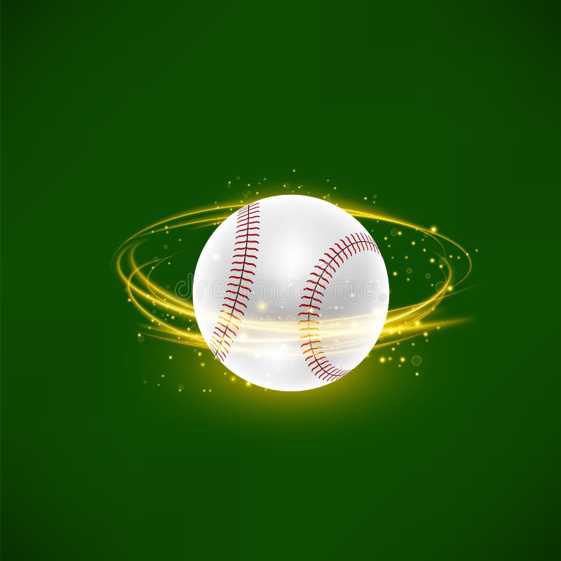 Flying Baseball Ball Icon, Icon Cartoon Stock Vector - Illustration of ...