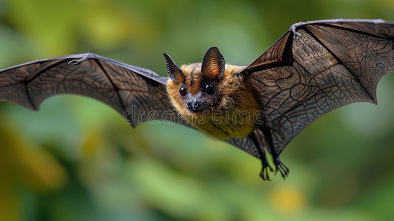 Flying bat stock photo. Image of flying, wing, animals - 348891054